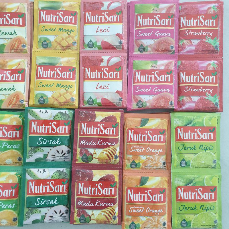 Nutrisari Minuman Serbuk All Varian (Renteng)