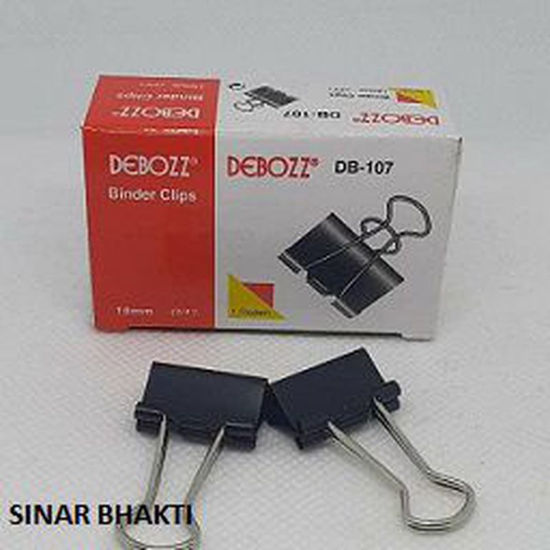 DEBOZZ BINDER CLIP NO 107