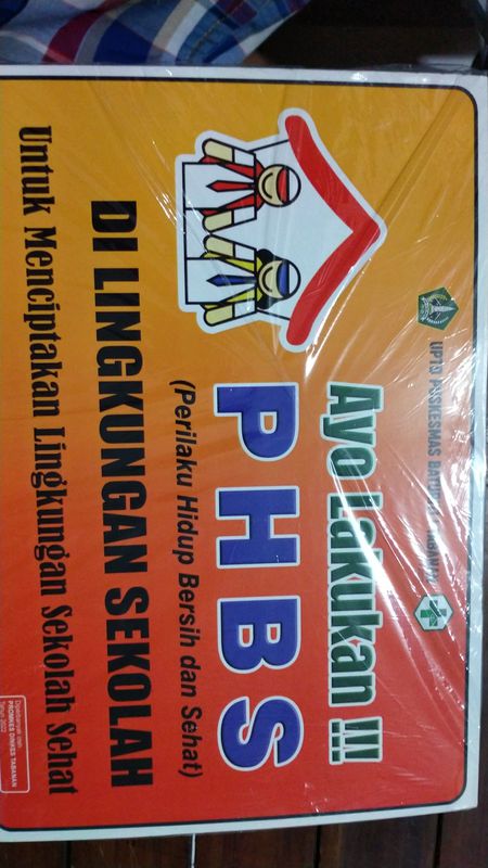 Sticker PHBS DiSekolah ( Puskesmas Baturiti l )