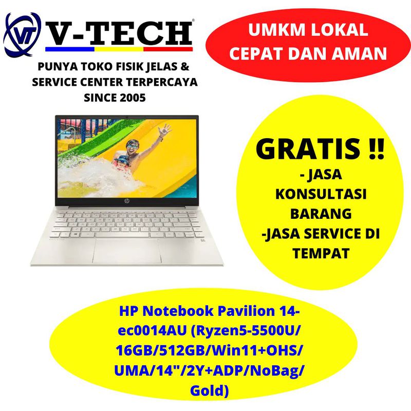 V-TECH HP PAVILION LAPTOP 14-EC0014AU