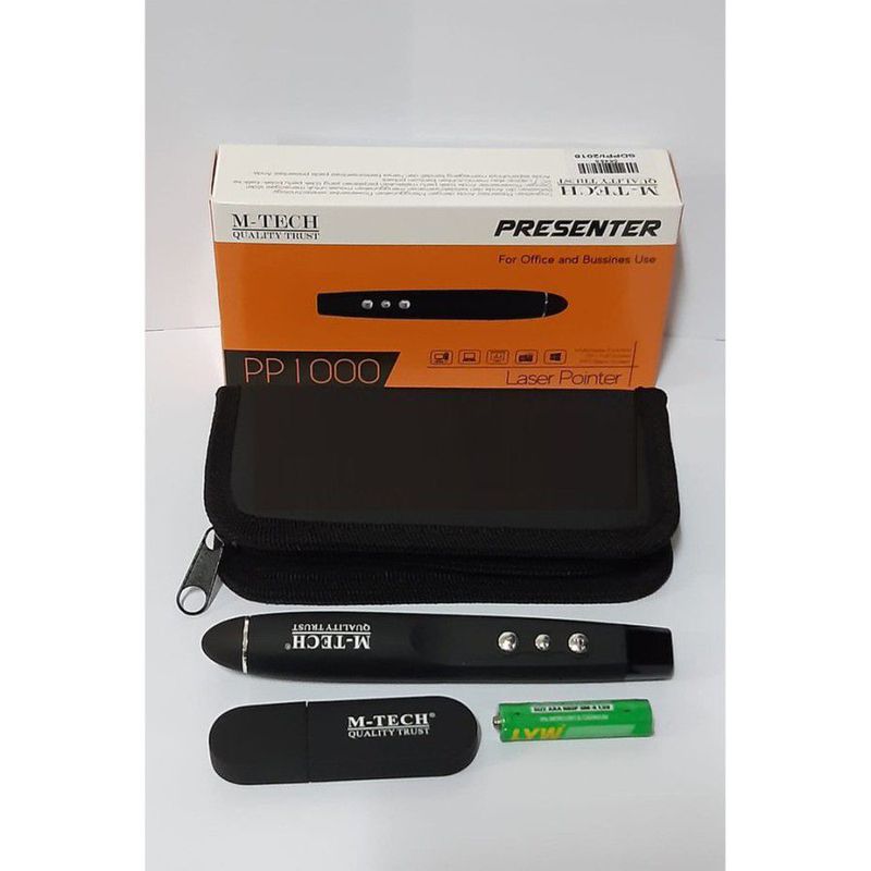 Laser pointer pp-1000 usb presenter m tech