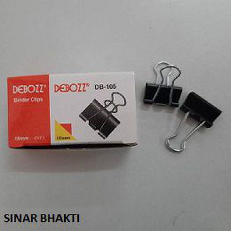 DEBOZZ BINDER CLIP NO 105