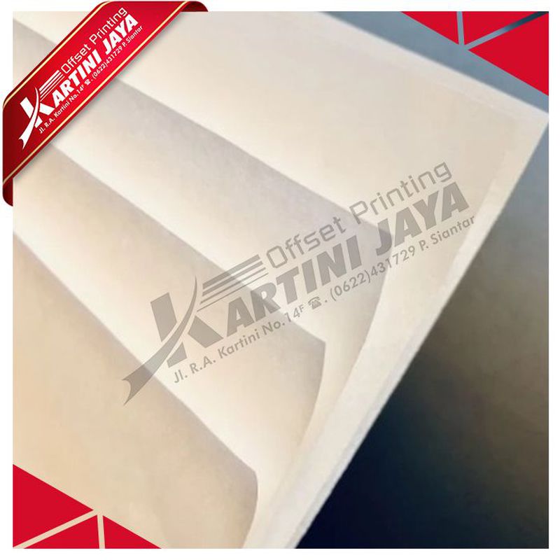 KERTAS PERKAMEN / KERTAS PUYER 40 GSM (75X100)