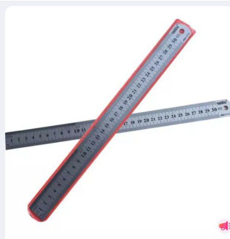Penggaris besi 30 cm