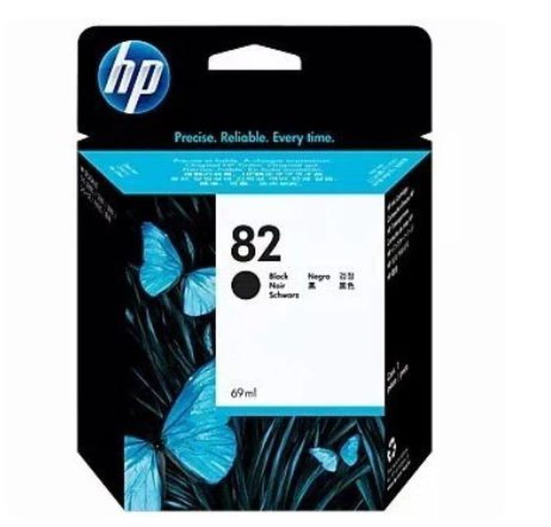 Tinta plotter HP 82, warna hitam