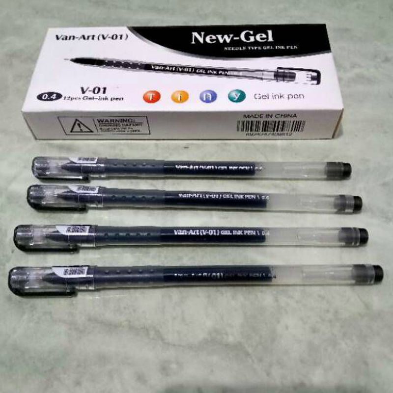 Pena gel ink 0.4mm