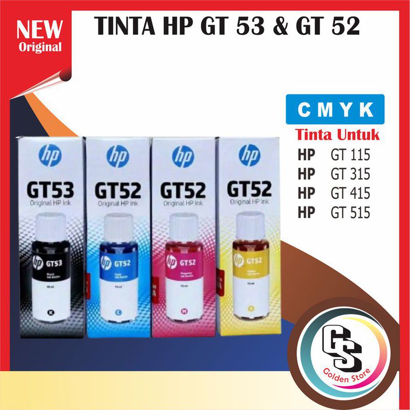 Tinta HP Type GT53/GT52 - Magenta