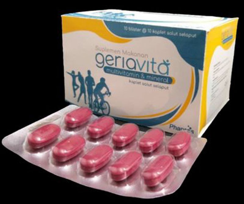 GERIAVITA TABLET 10X10