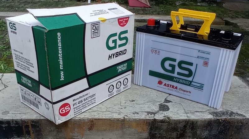 Accu GS ASTRA MITSUBISHI L 200 DOUBLE GS HYBRID N70Z / 75D31R , 75 AH