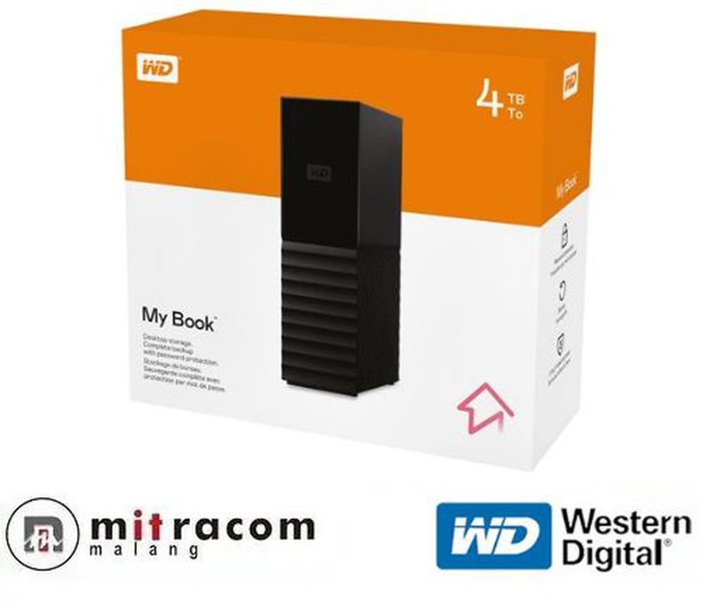 WD (Western Digital) 4TB External HDD MyBook Desktop 3.5