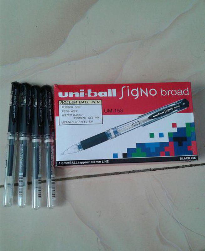 Ballpoin Gel Ink Uni-Ball Broad UM-153
