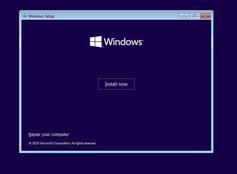 Install Ulang windows