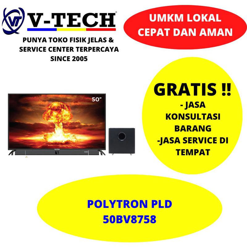 V-TECH POLYTRON PLD 50BV8758