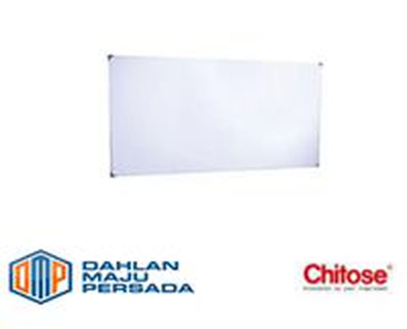 Papan Tulis / Whiteboard Chitose Shiro W-1218 (Without Standard / Leg)