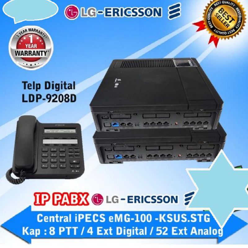 IP PABX Telepon Digital LDP-9208D