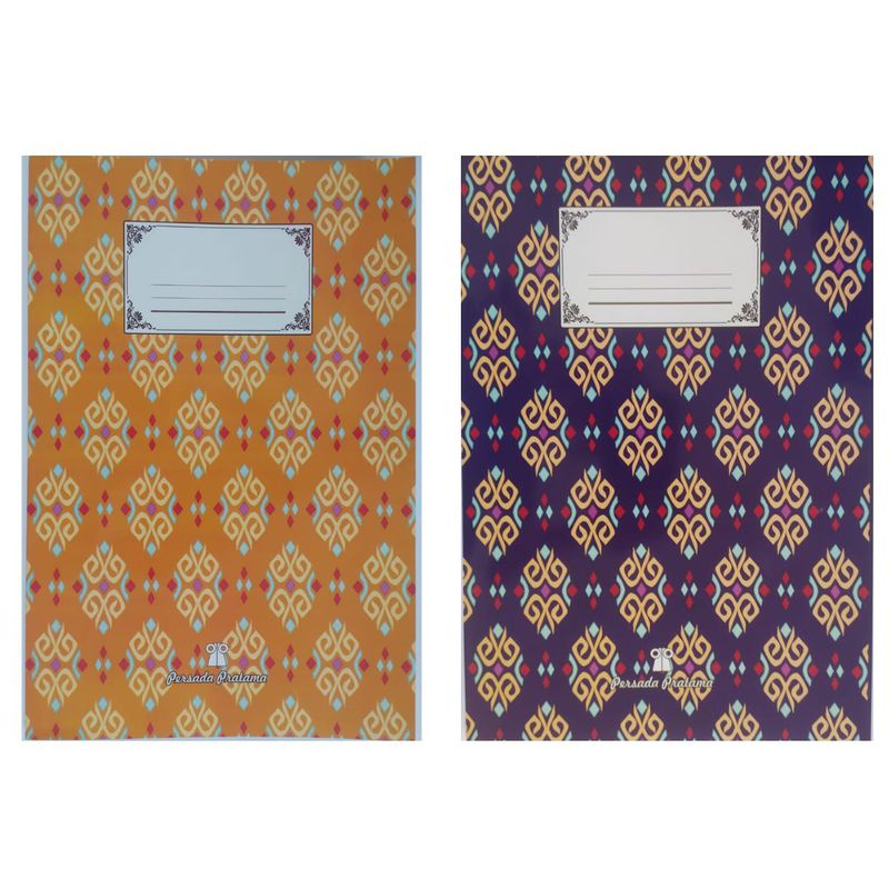 Map Endek Kertas - Orange