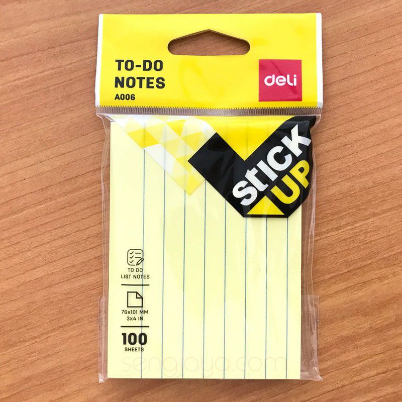 Sticky Notes 3x4 In Deli A00652
