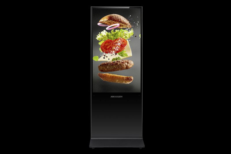 hikvision 55-inch Floor Standing Digital Signage DS-D6055UL-B/S