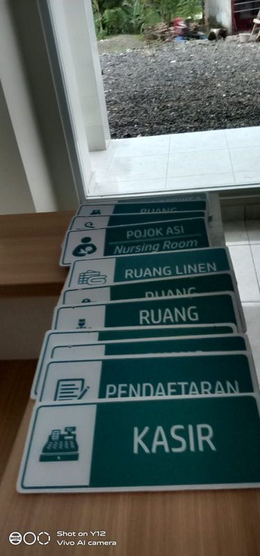 SIGNBOARD ruangan - 150 X 30