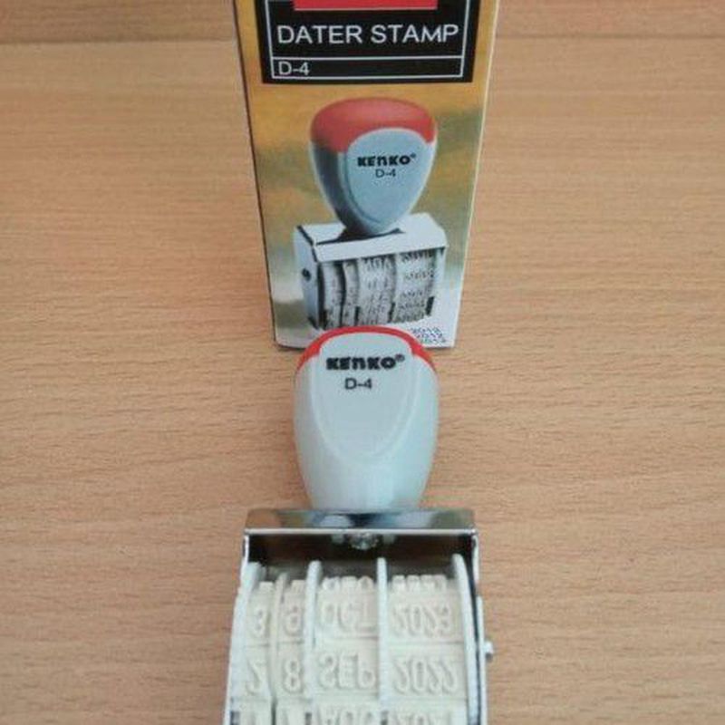 Stempel Tanggal / Dater Stamp (Kenko)