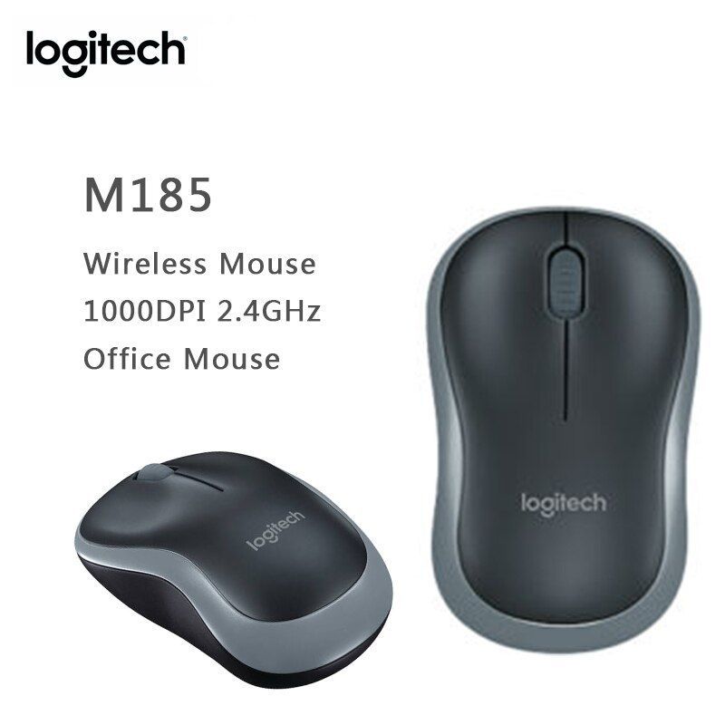 Mouse Wireless Logitech M185 Original