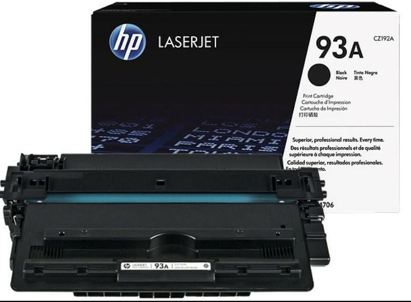 Toner HP 93A Black Laserjet Original (Cz192a)