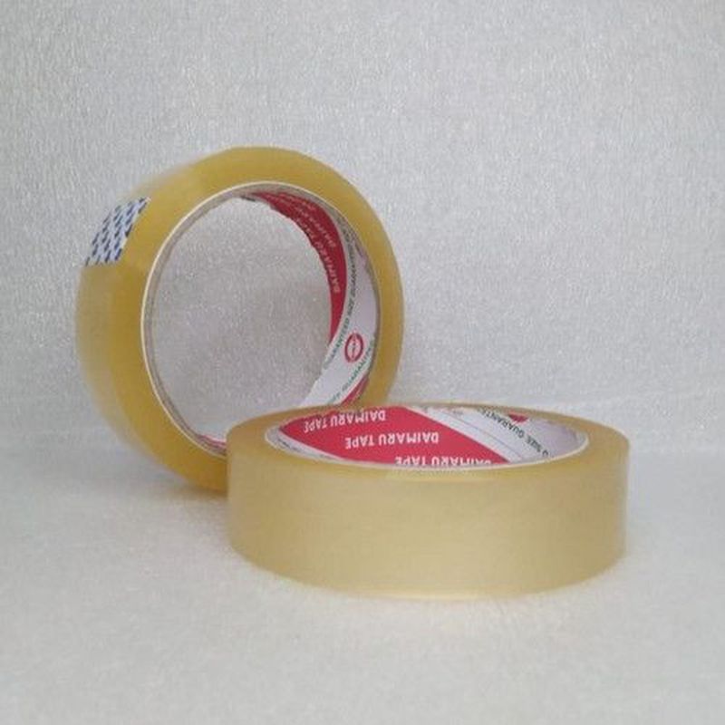 Isolasi daimaru 1 inch / 24mm x 72 yard/selotip bening/solatip bening