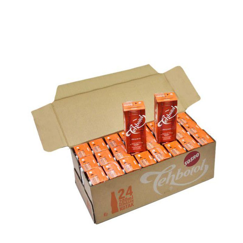 TEH BOTOL KOTAK SOSRO 200ML (BOX)