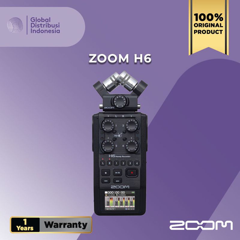 ZOOM H6 Handy Recorder