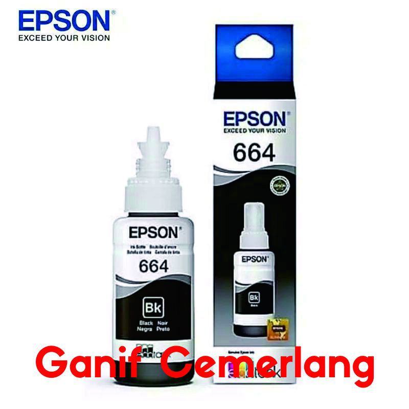 Tinta Printer Epson Original T664 T6641 T6642 T6643 T6644 / L Series ...