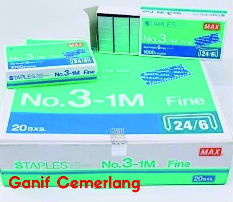 Isi Staples Max No. 3