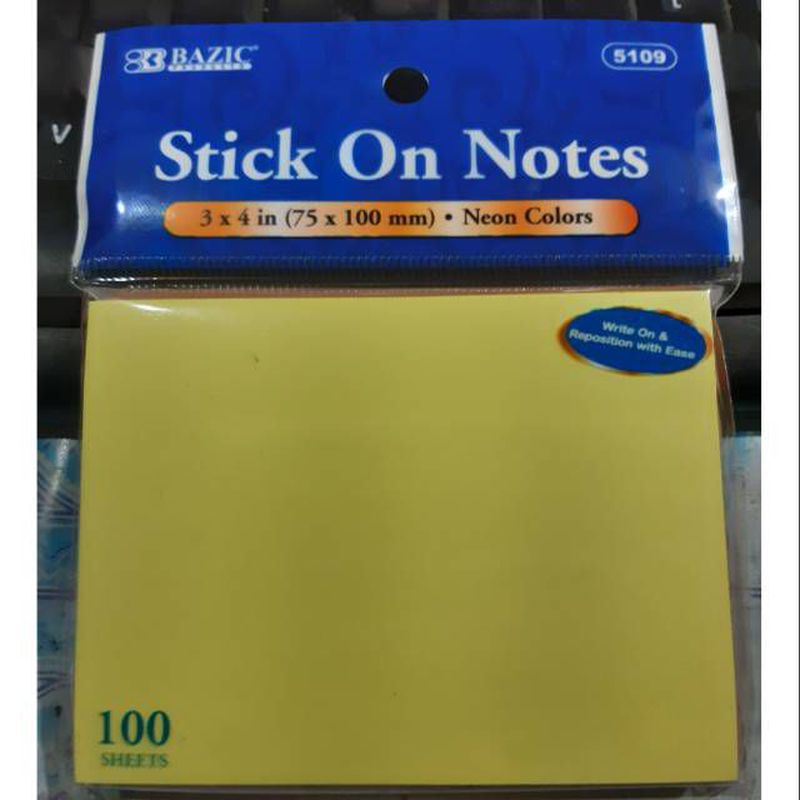 Sticky Note (3x4)