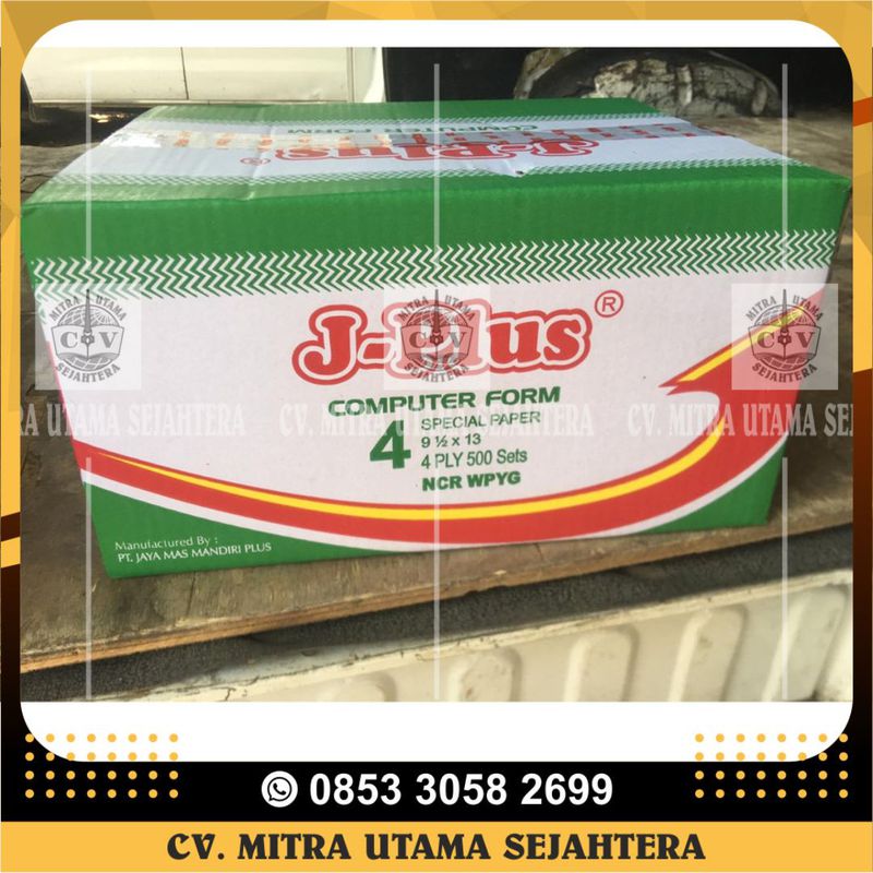 Continous Form 9,5 x 13 4Ply J Plus
