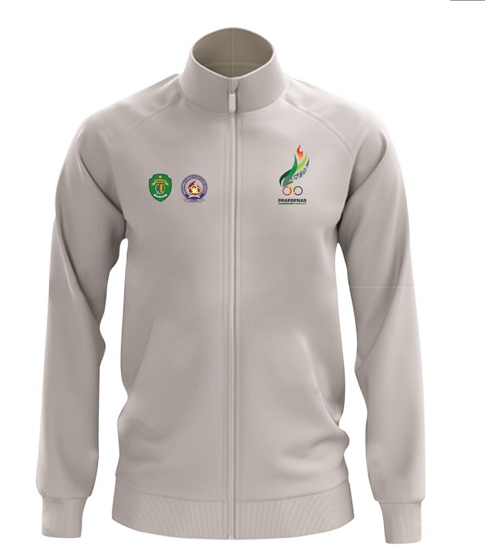 JAKET-TRAINING SET-WARNA PUTIH