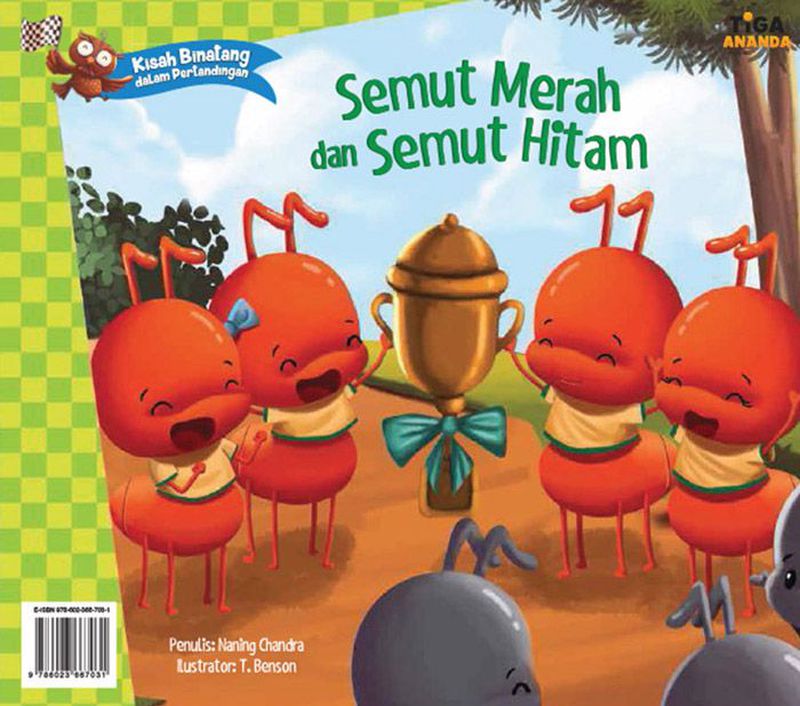 E-Book Seri Kisah Binatang dalam Pertandingan: Semut Merah dan Semut Hitam