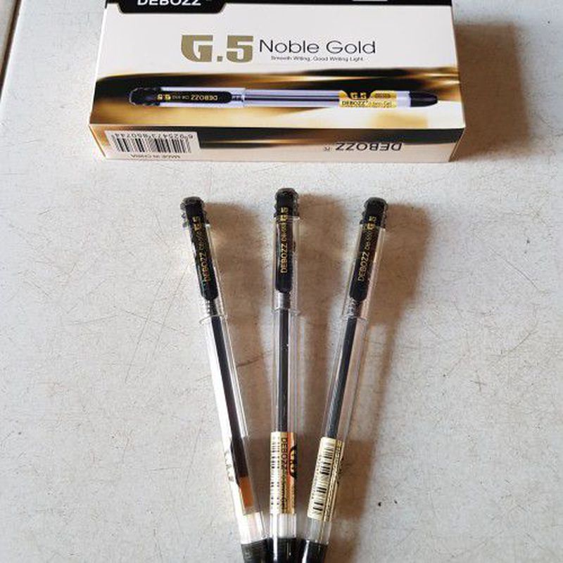 Pulpen Tinta Gel Hitam Deboz G-5