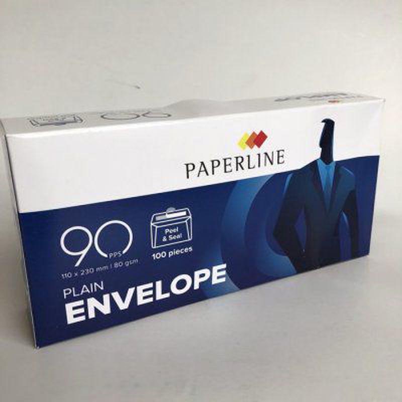 AMPLOP POLOS BESAR 90 PUTIH PAPERLINE (ATK)