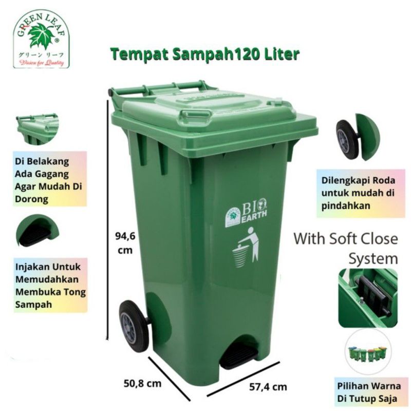 TEMPAT SAMPAH BIO EARTH TYPE 2102