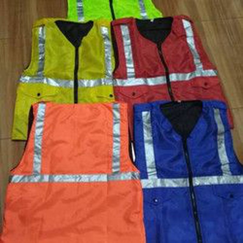 SAFETY VEST SERIES ORANGE - 4XL - Merah