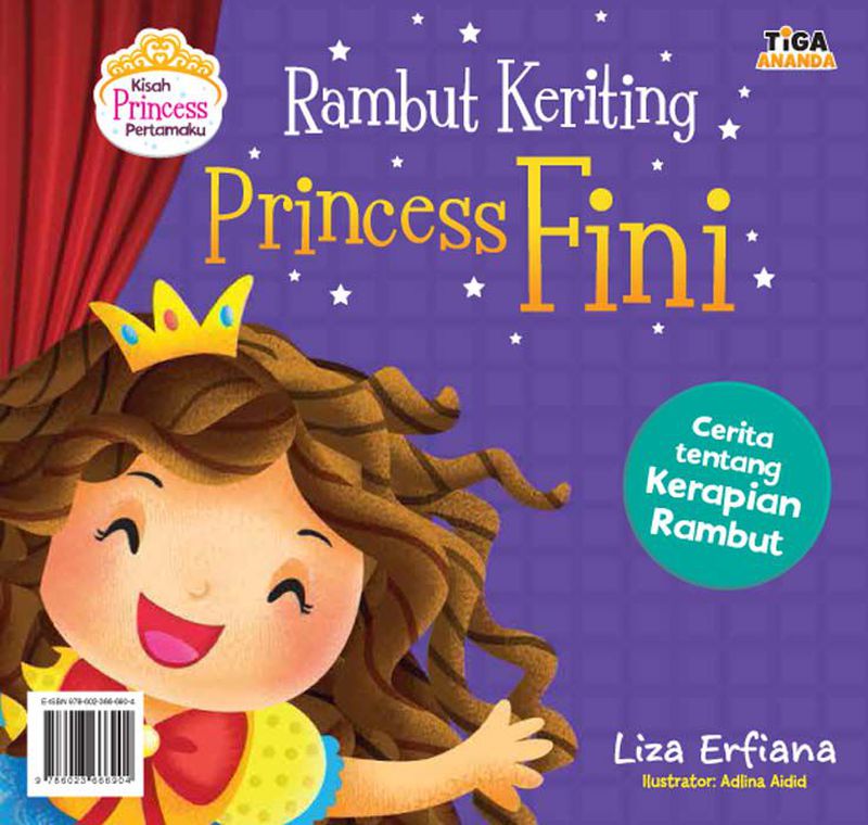 E-Book Kisah Princess Pertamaku: Rambut Keriting Princess Fini