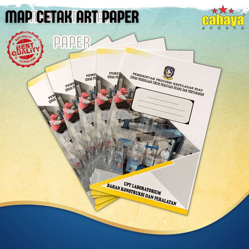 Map Dinas Berkuping (Map Cetak Art Paper Custom 310 gram)