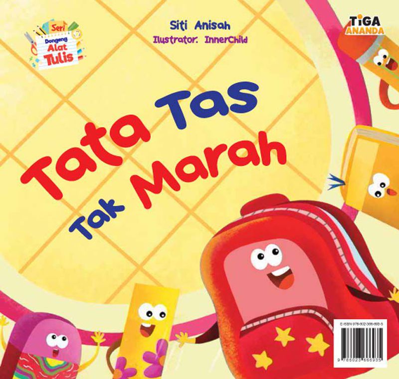 E-Book Seri Dongeng Alat Tulis: Tata Tas Tak Marah