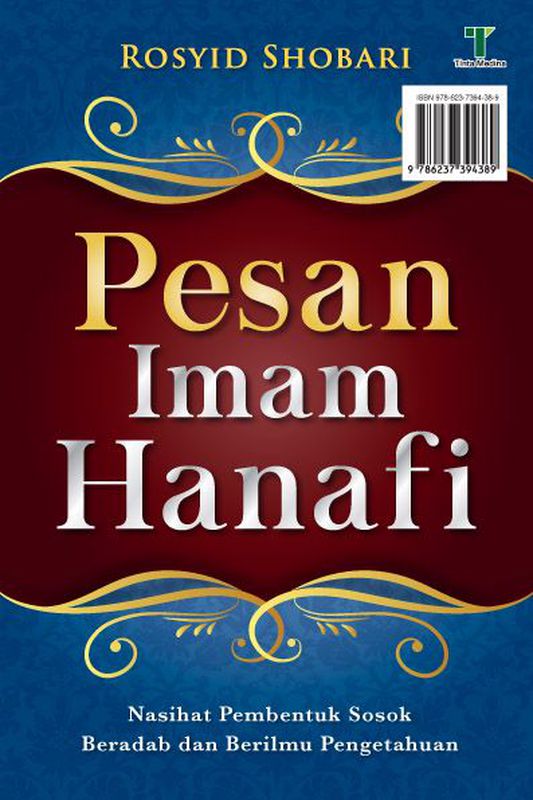 E-Book Pesan Imam Hanafi: Nasihat Pembentuk Sosok Beradab dan Berilmu ...
