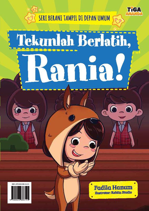 E-Book Seri Berani Tampil di Depan Umum: Tekunlah Berlatih, Rania!