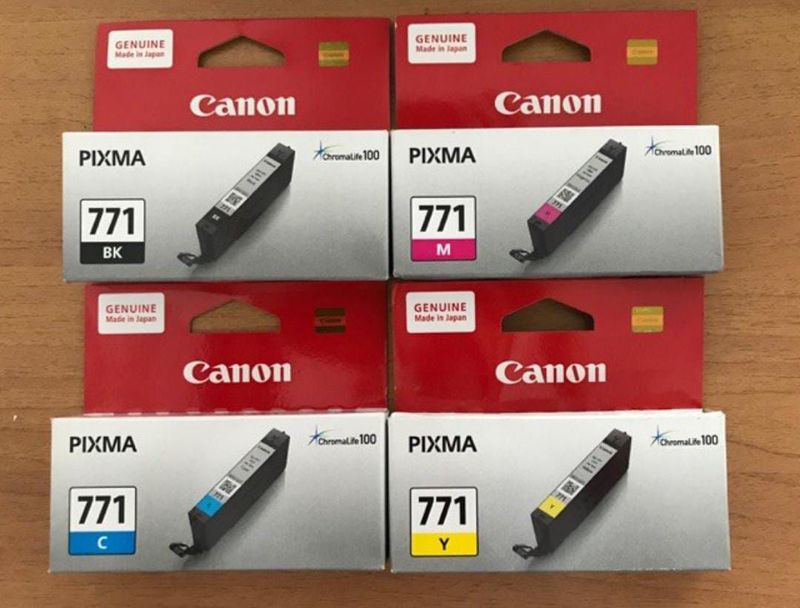 Cartridge Canon Pixma 771 - Biru