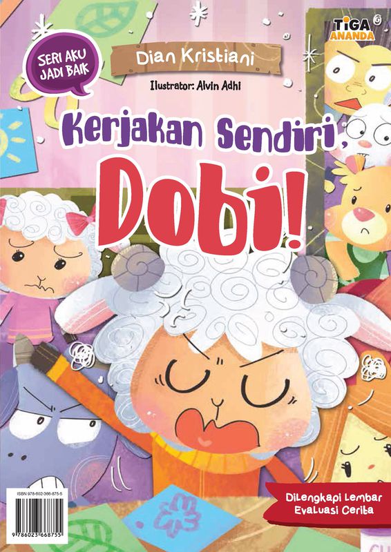 E-Book Seri Aku Jadi Baik: Kerjakan Sendiri, Dobi!