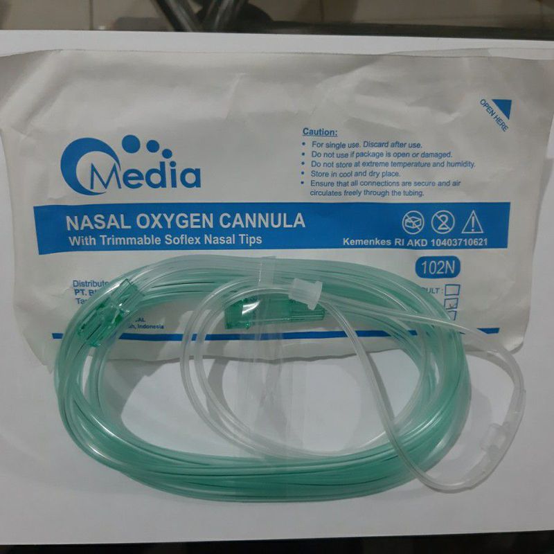 NASAL OXYGEN CANULA MEDIA - Child
