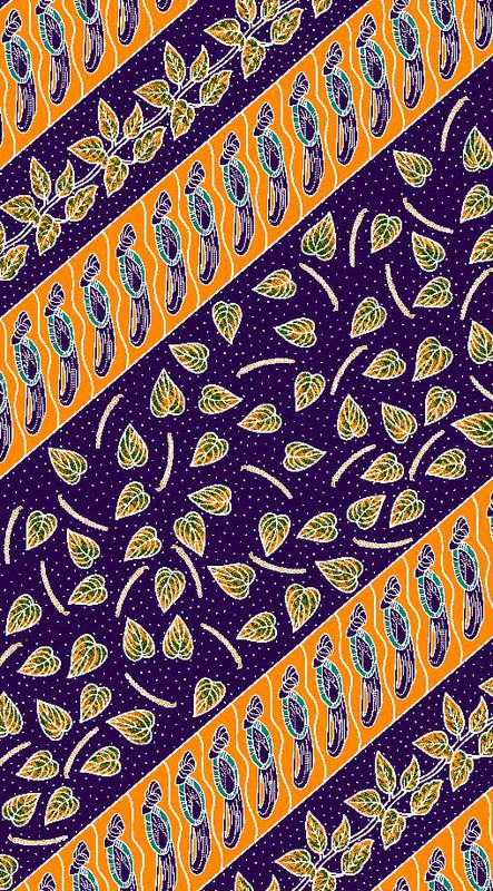 Batik Pinang Sirih Motif Sahang Mirah - Multicolor