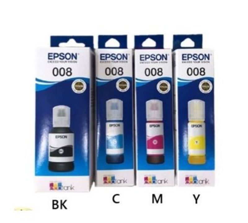 Tinta printer Epson 008 Original - Biru