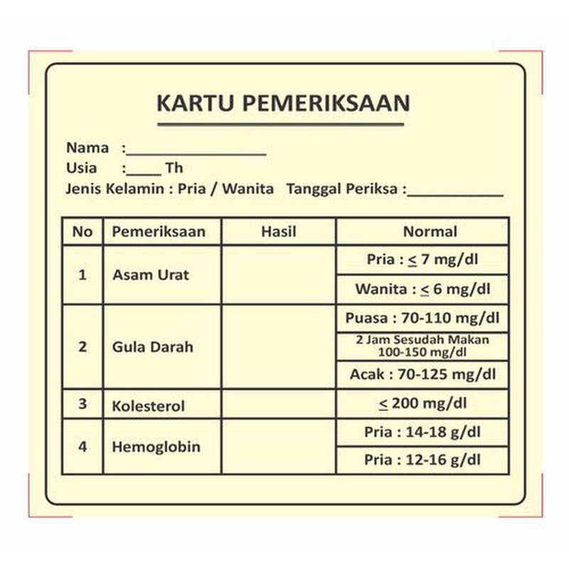 Cetak formulir Uk. F4